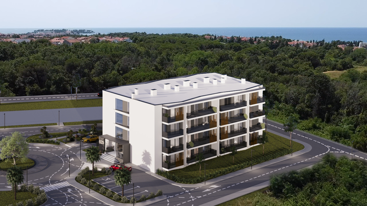 At the ultimate location in Poreč, 800 m from the sea, 8 apartments ...