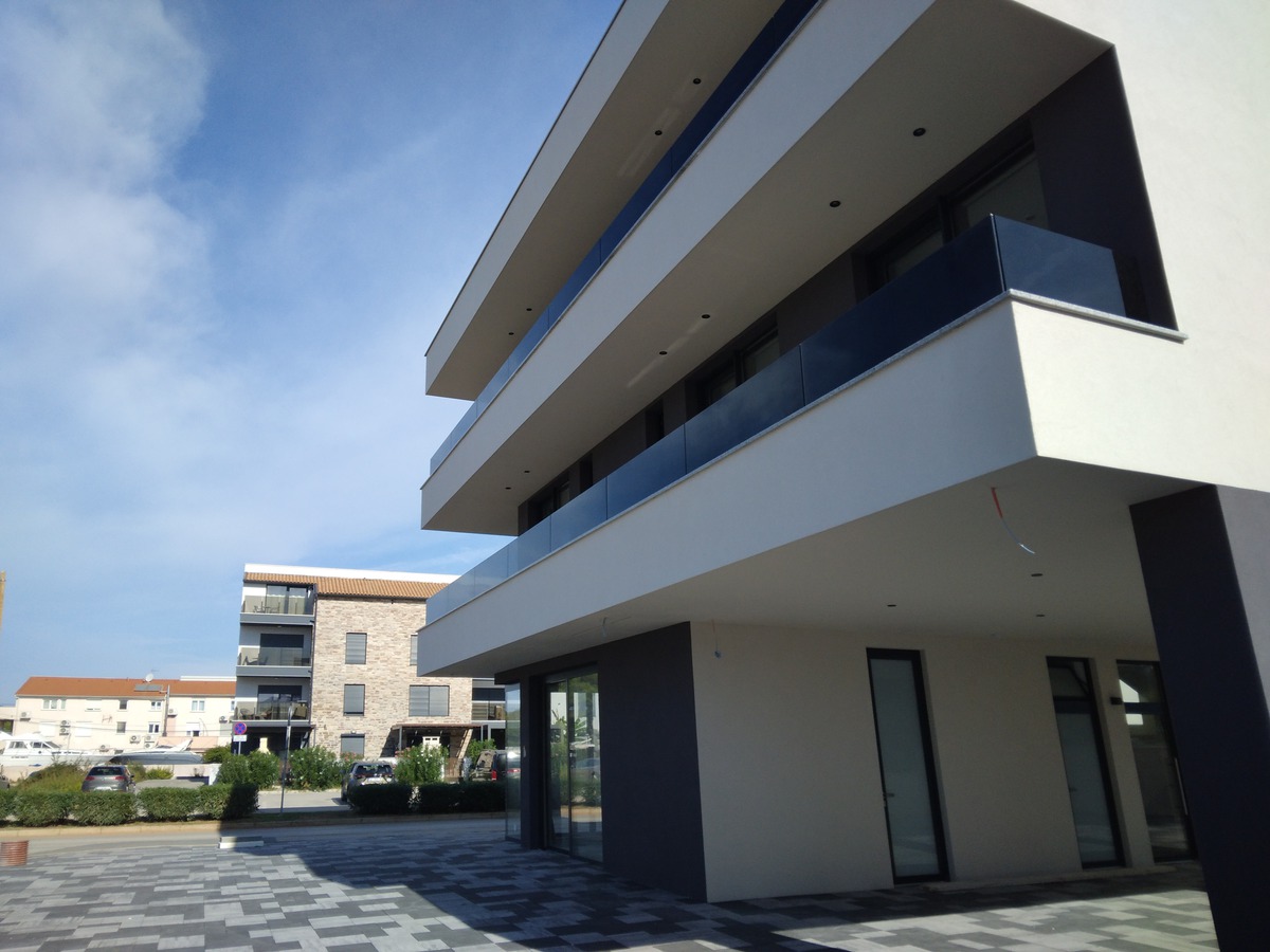 We present the final impressive and striking appearance of the facades ...